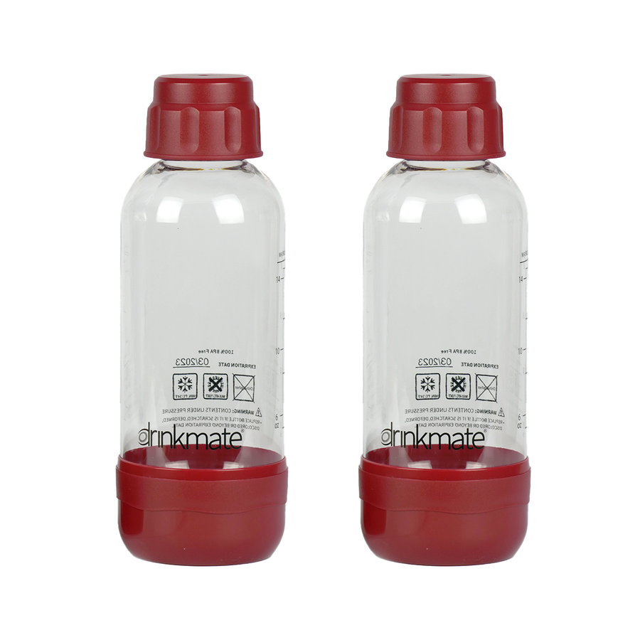0.5 Liter Bottles - Twin Packs – Drinkmate Canada